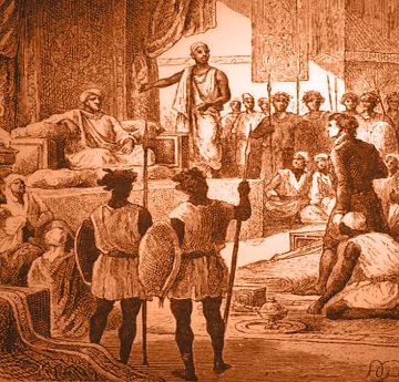 Cum era lăudat sultanul din Darfur: "Iată bivolul! Fiul bivolului ...