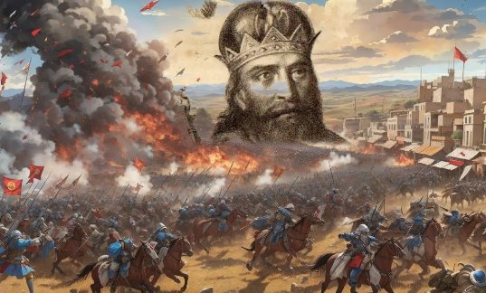 A luptat domnitorul Mircea cel Bătrân, alături de oastele sultanului ...